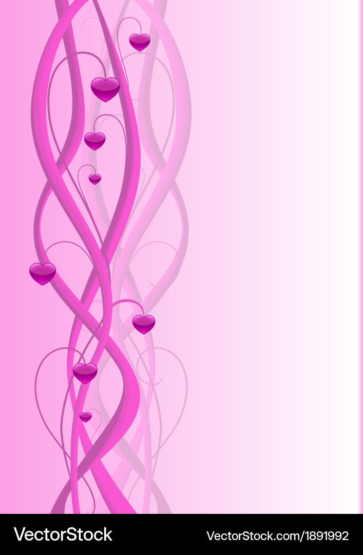 Romantic background Royalty Free Vector Image - VectorStock