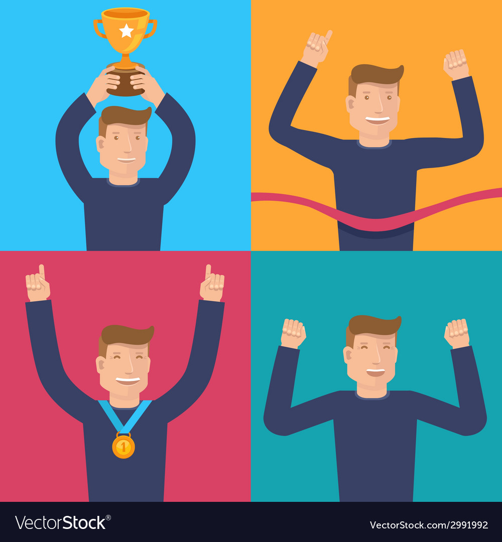 Winners Royalty Free Vector Image - VectorStock