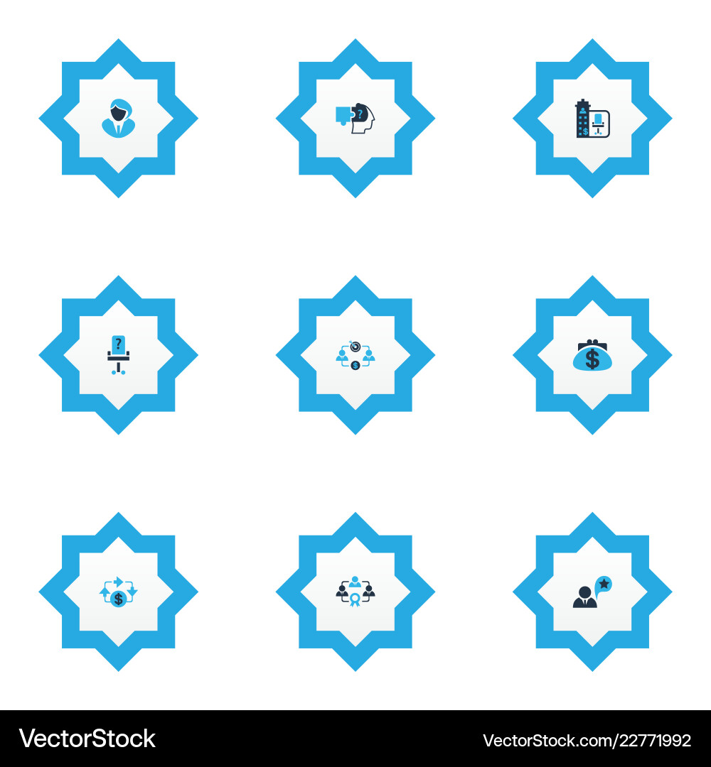 Colourful Work Icons