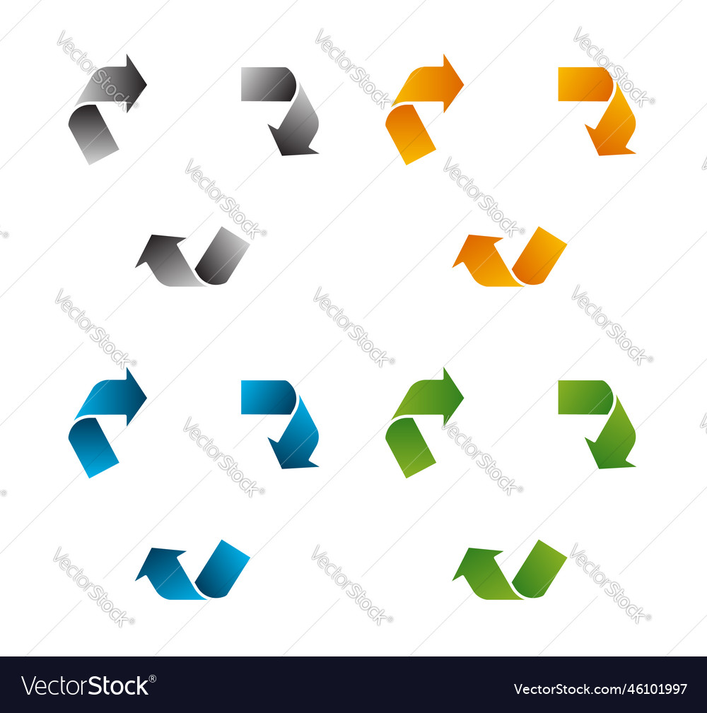 3 steps triangle template Royalty Free Vector Image