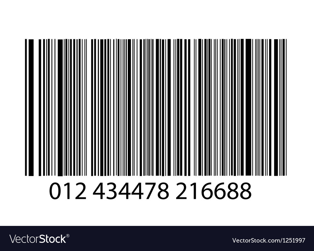 Barcode Royalty Free Vector Image - VectorStock
