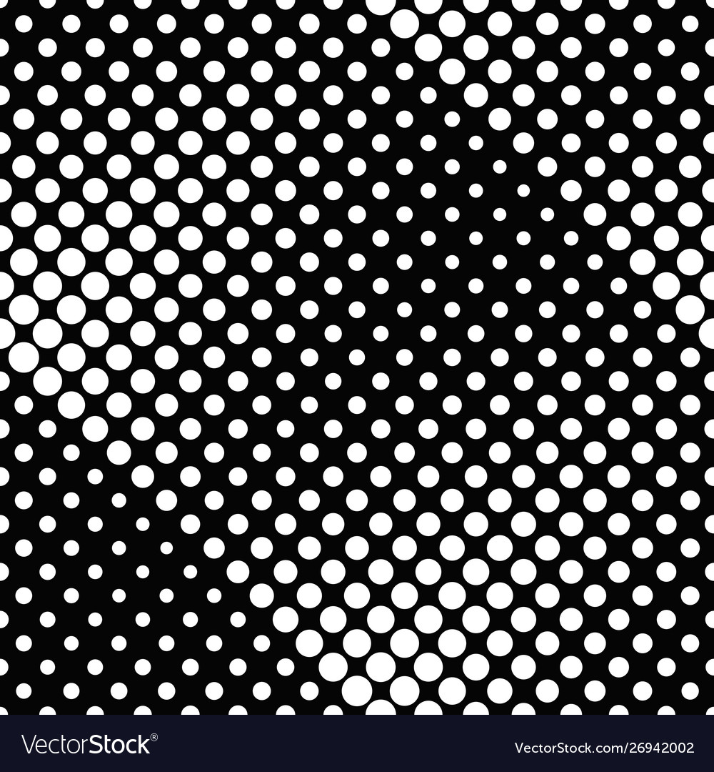 Abstract geometrical seamless dot pattern Vector Image