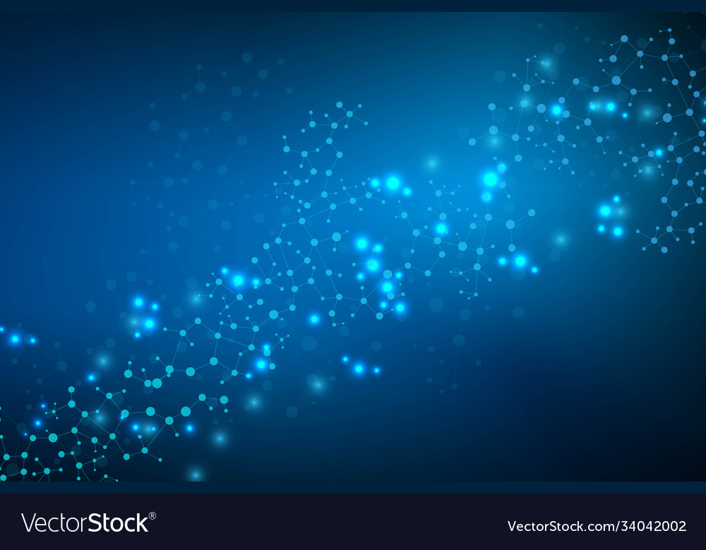 Big data visualization background modern Vector Image