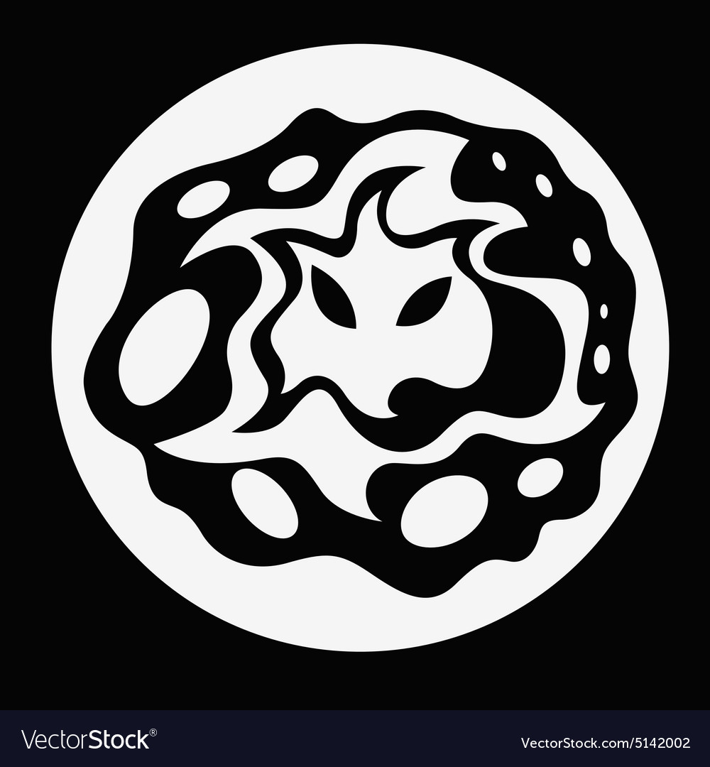 Mask abstract Royalty Free Vector Image - VectorStock