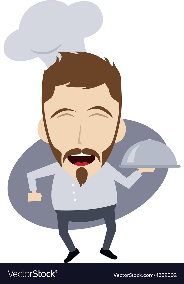 Master chef cartoon Royalty Free Vector Image - VectorStock