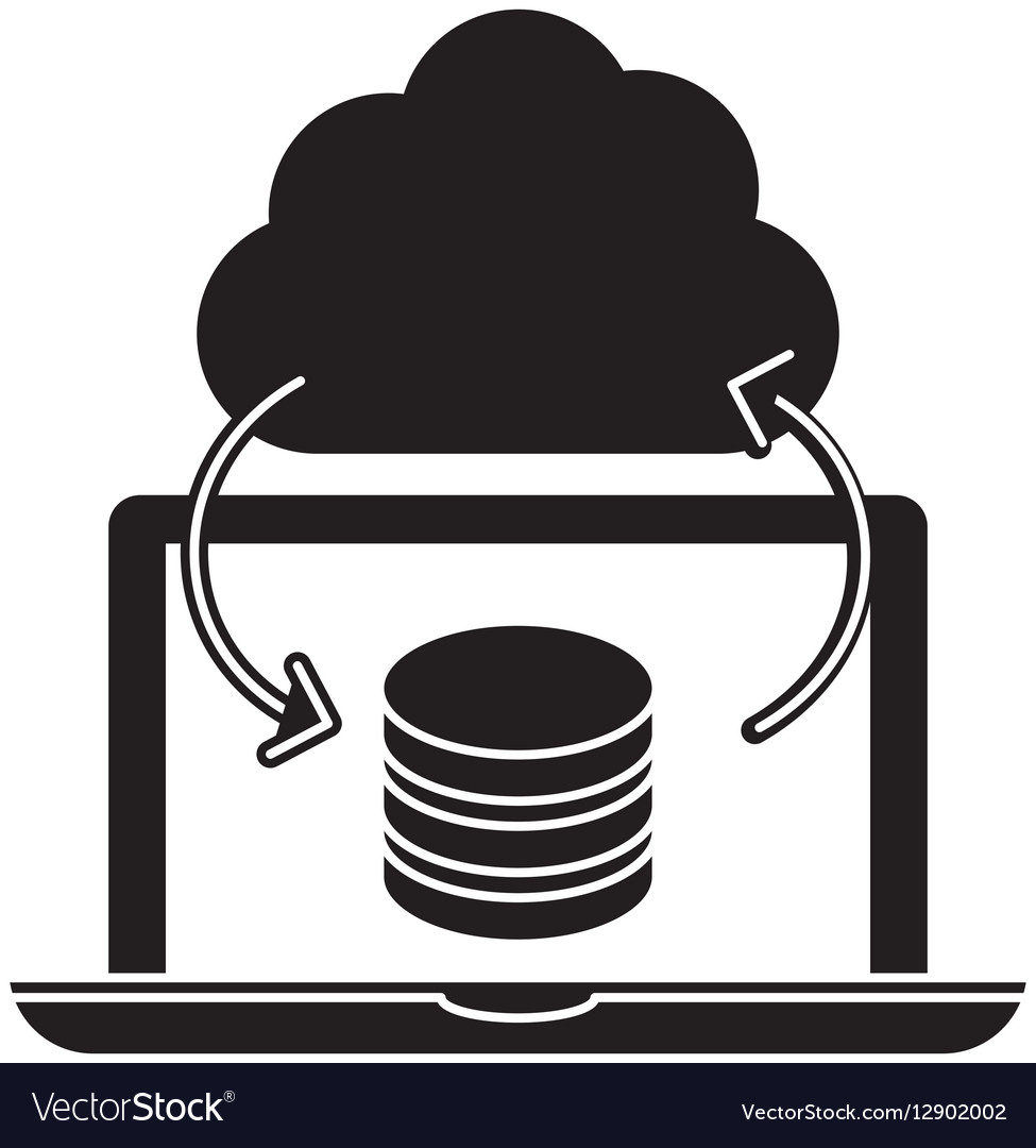 Optimization database icon image design Royalty Free Vector