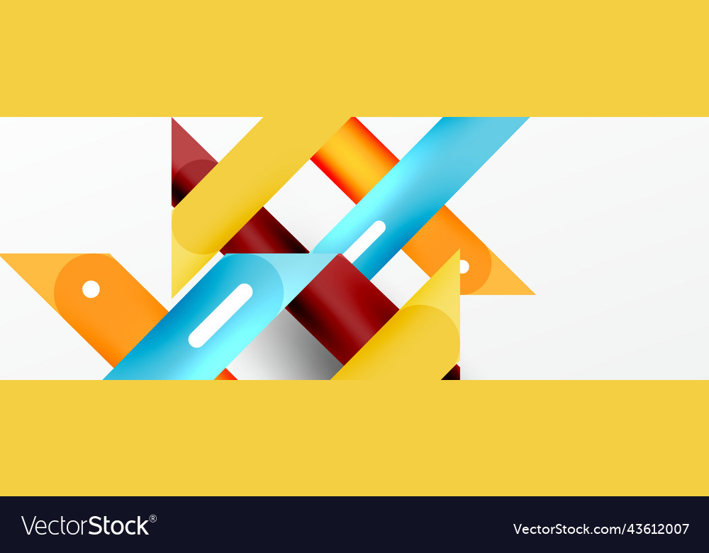 Background overlapping lines dynamic Royalty Free Vector