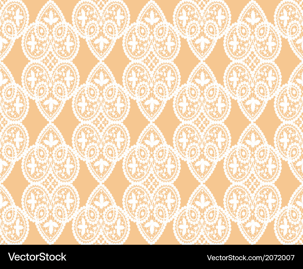 Seamless lace pattern Royalty Free Vector Image
