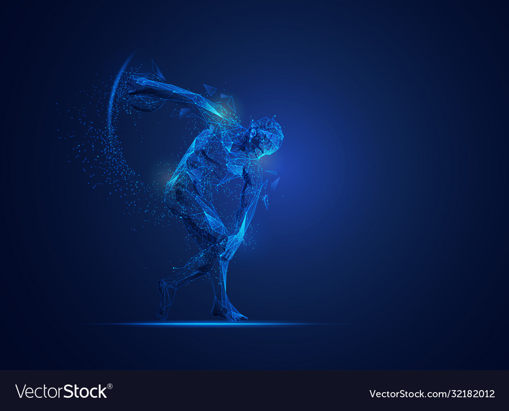 Discobolus Royalty Free Vector Image - VectorStock Discobolus Royalty Free Vector Image - VectorStock