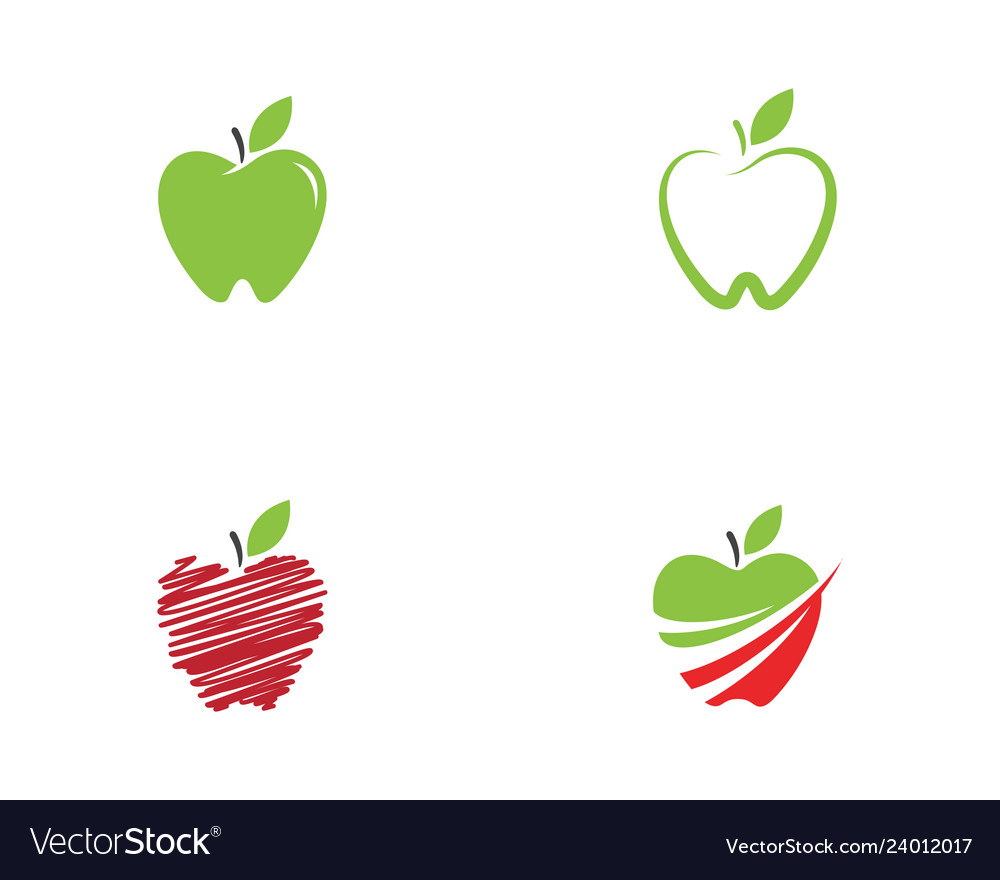 Apple design Royalty Free Vector Image - VectorStock