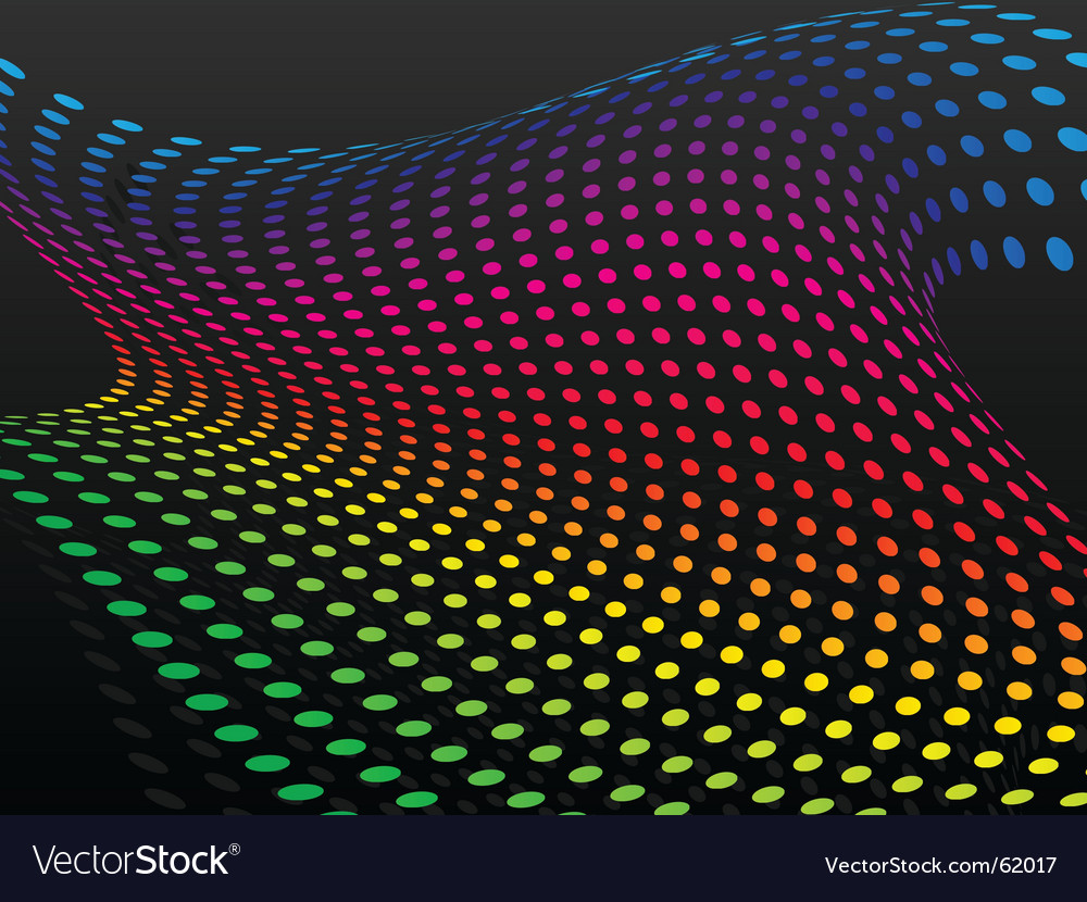 Colorful dots Royalty Free Vector Image - VectorStock