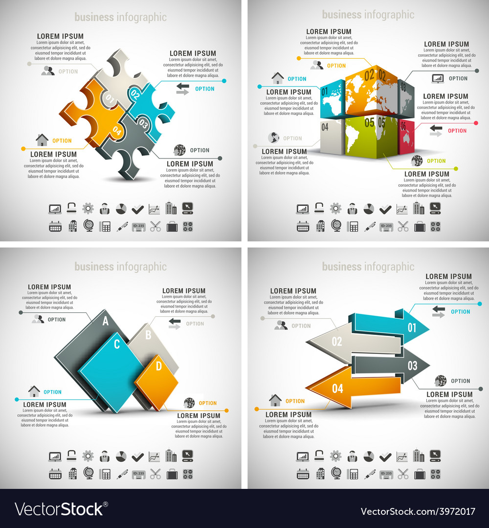 Infographic Royalty Free Vector Image - VectorStock