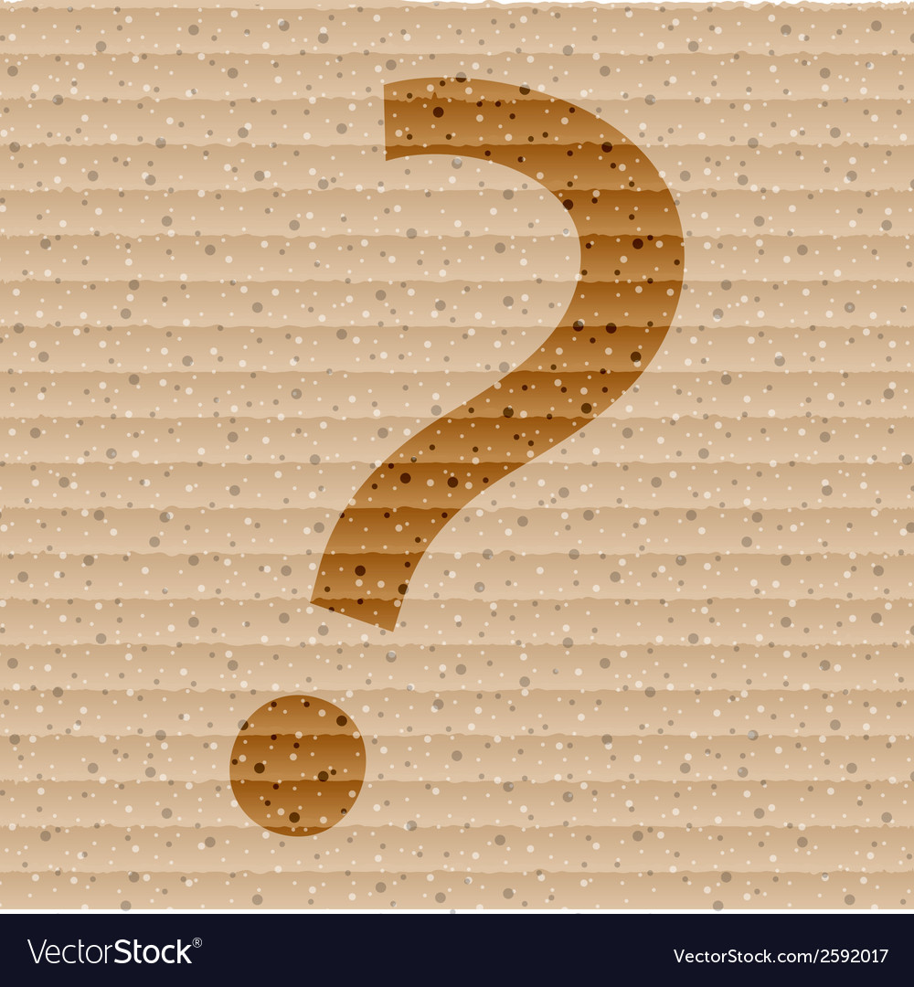 Question mark flat modern web button and space Vector Image