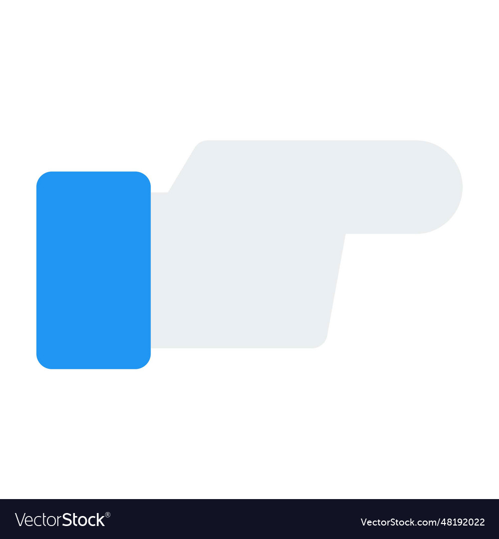 Poke finger used to accuse or blame someone Vector Image