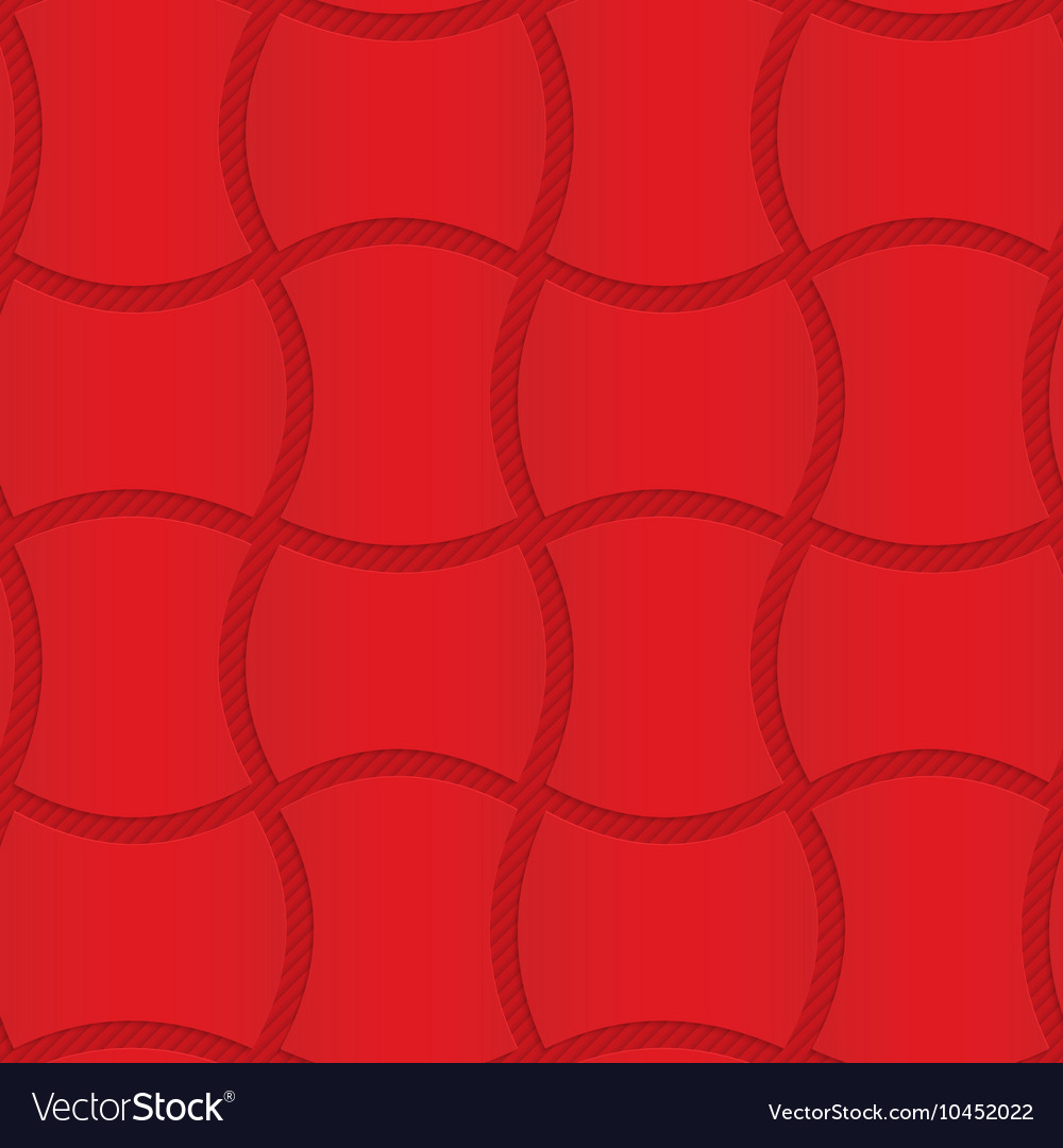 Red Wavy Rectangles Royalty Free Vector Image Vectorstock