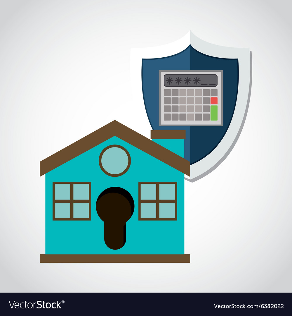 Security systems design Royalty Free Vector Image
