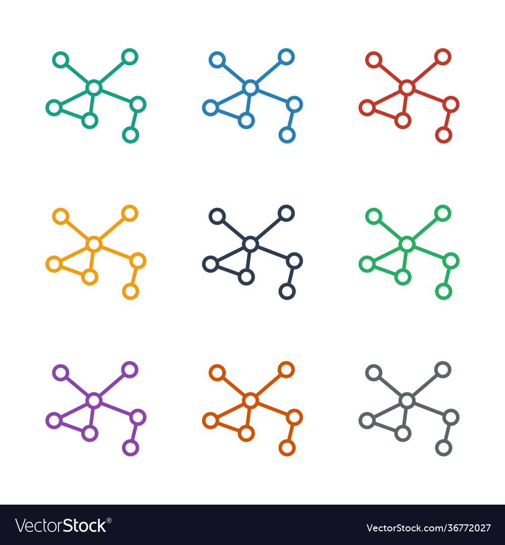 Connection icon white background Royalty Free Vector Image