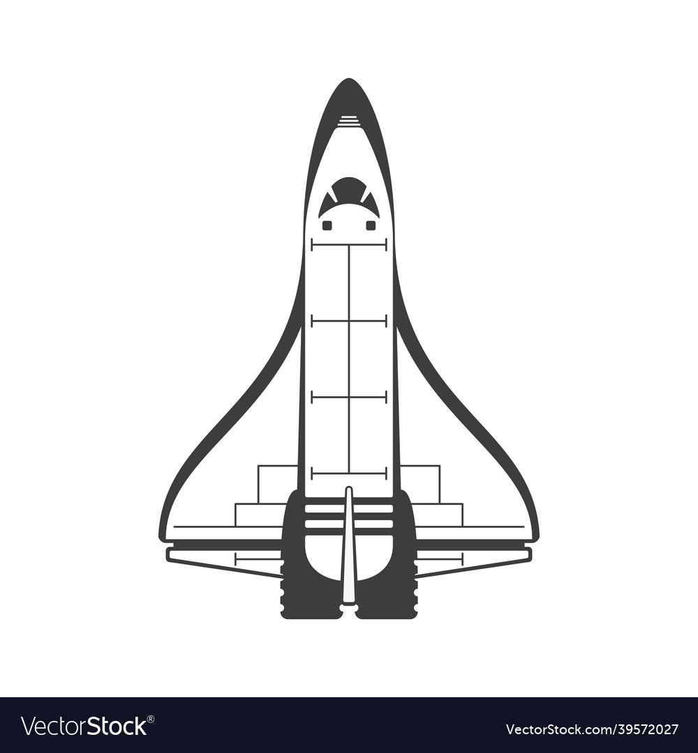 Shuttle icon Royalty Free Vector Image - VectorStock