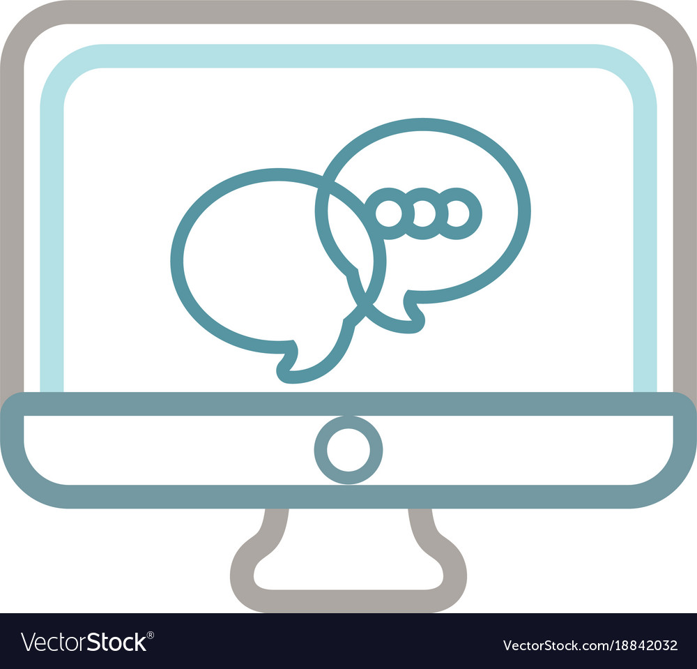 Screen Royalty Free Vector Image - VectorStock