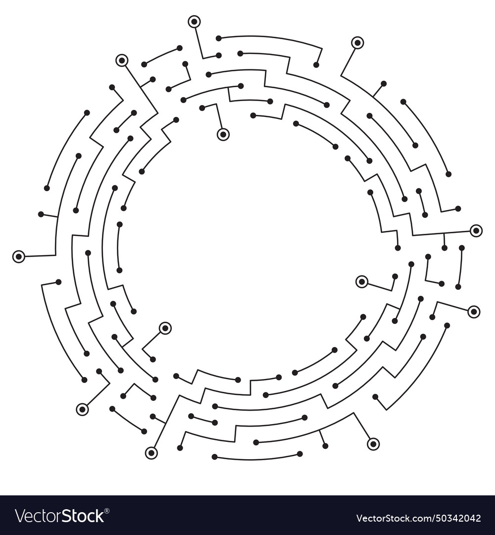Digital technology element Royalty Free Vector Image