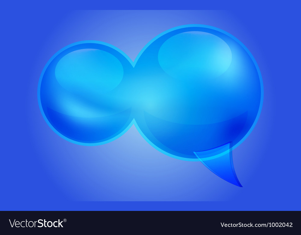 Speech bubble Royalty Free Vector Image - VectorStock