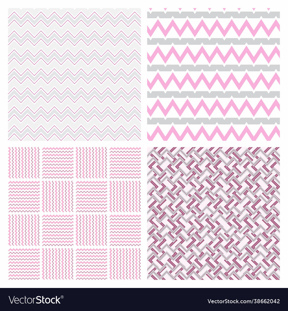 Zigzag seamless pattern Royalty Free Vector Image