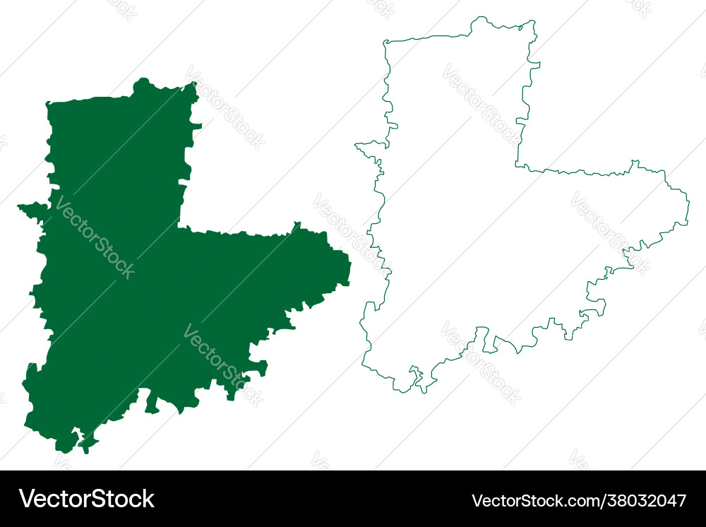 Akola district maharashtra state amravati Vector Image