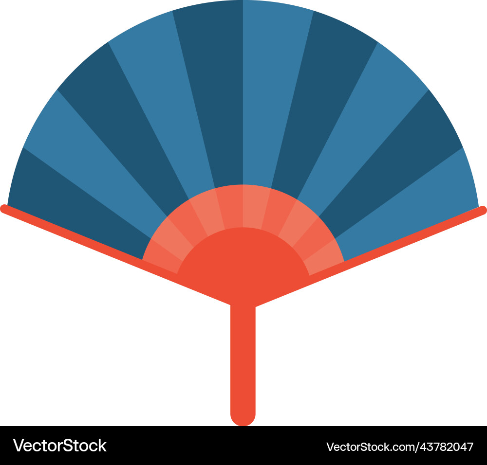 Asian culture fan Royalty Free Vector Image - VectorStock