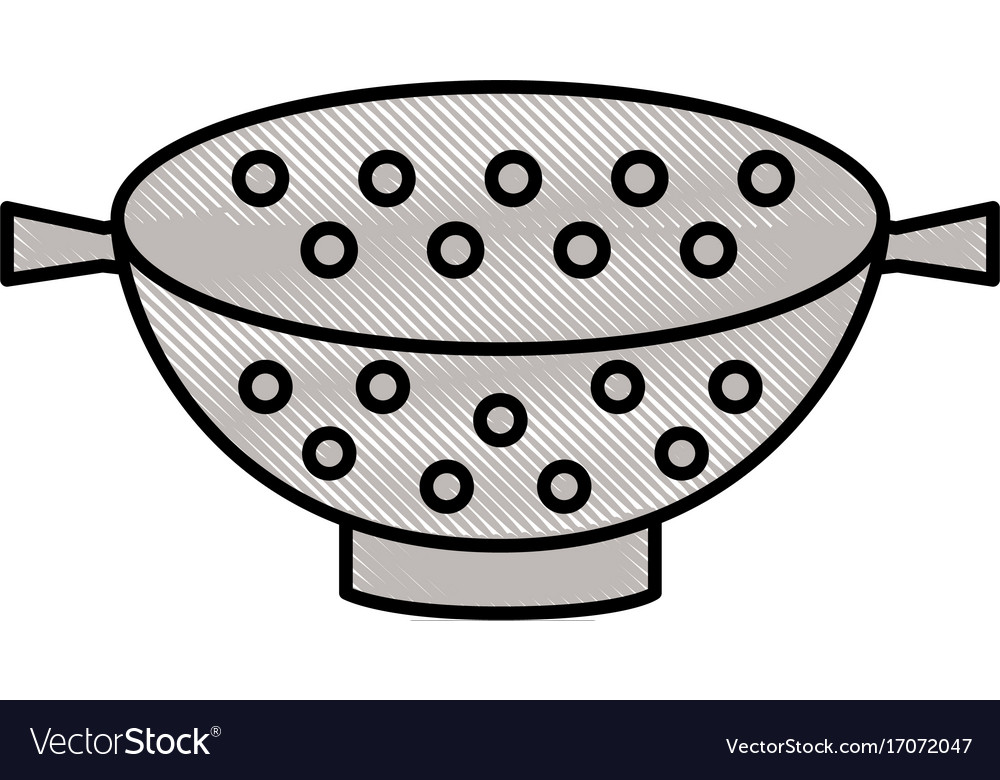 Colander Royalty Free Vector Image - VectorStock