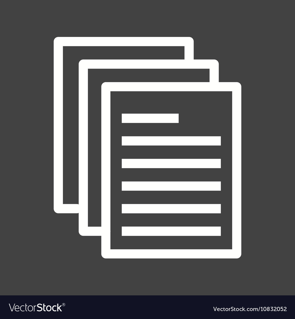 Documentation Royalty Free Vector Image - VectorStock