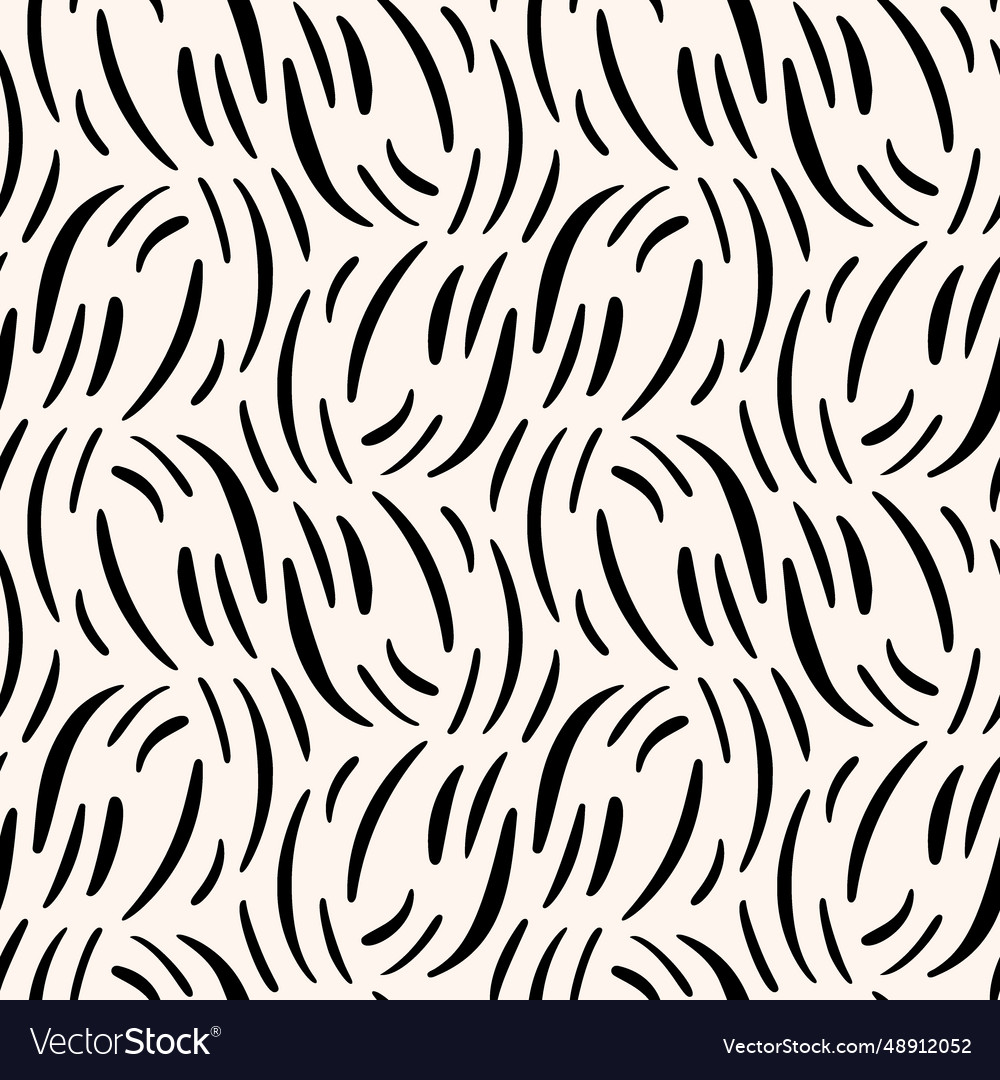 Seamless pattern with a simple abstract drawing Vector Image