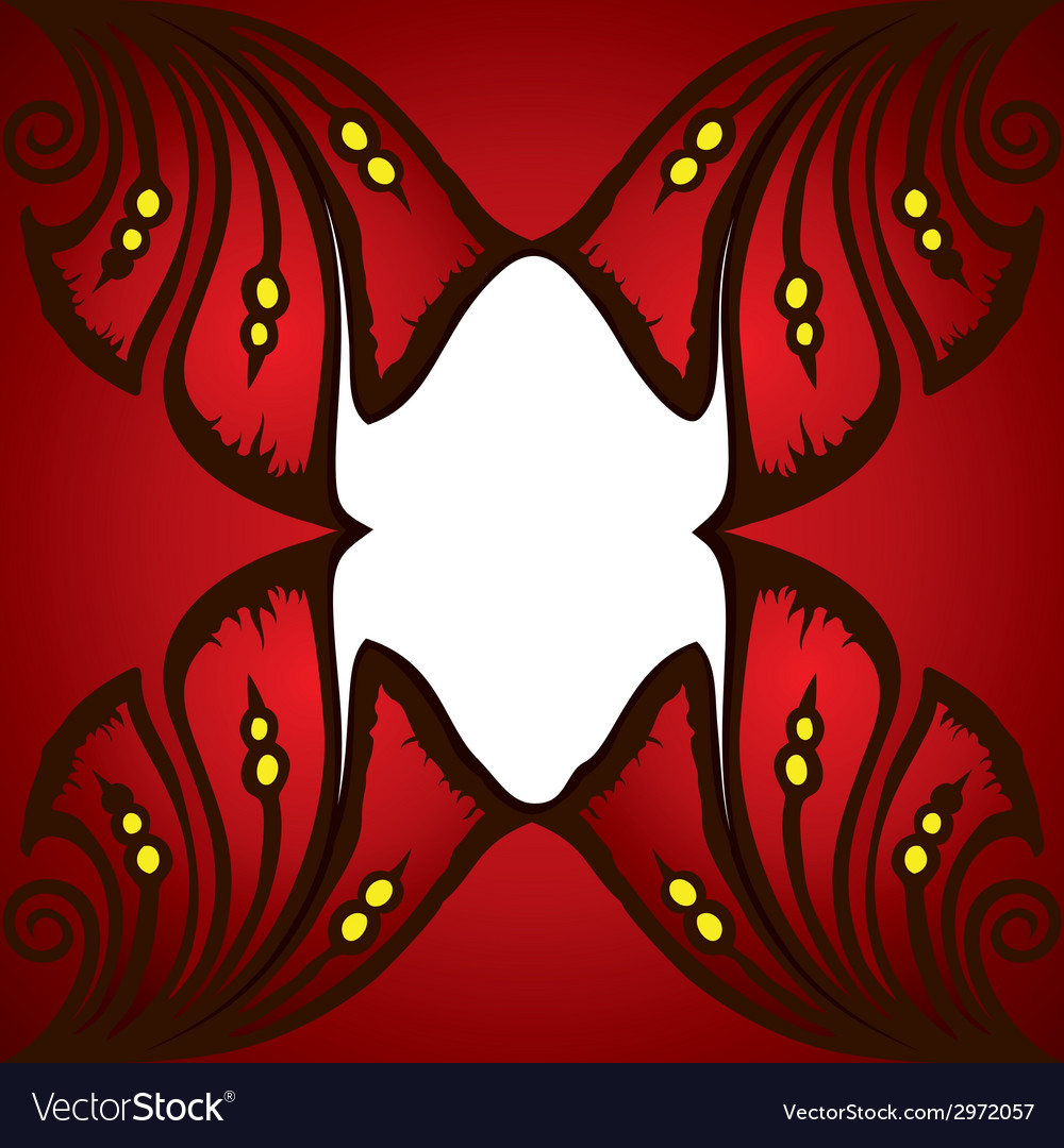 Creative red abstract background Royalty Free Vector Image