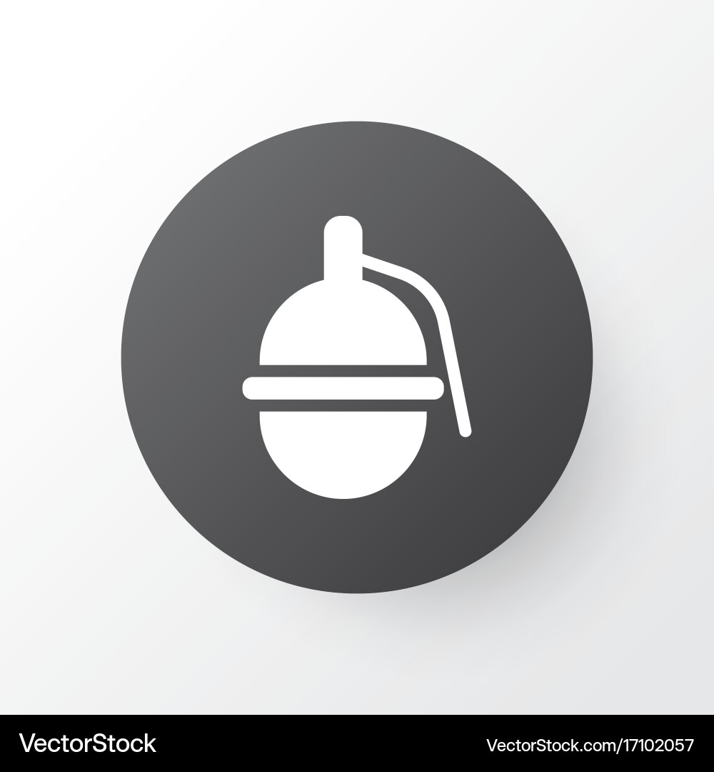 Grenade icon symbol premium quality isolated Vector Image