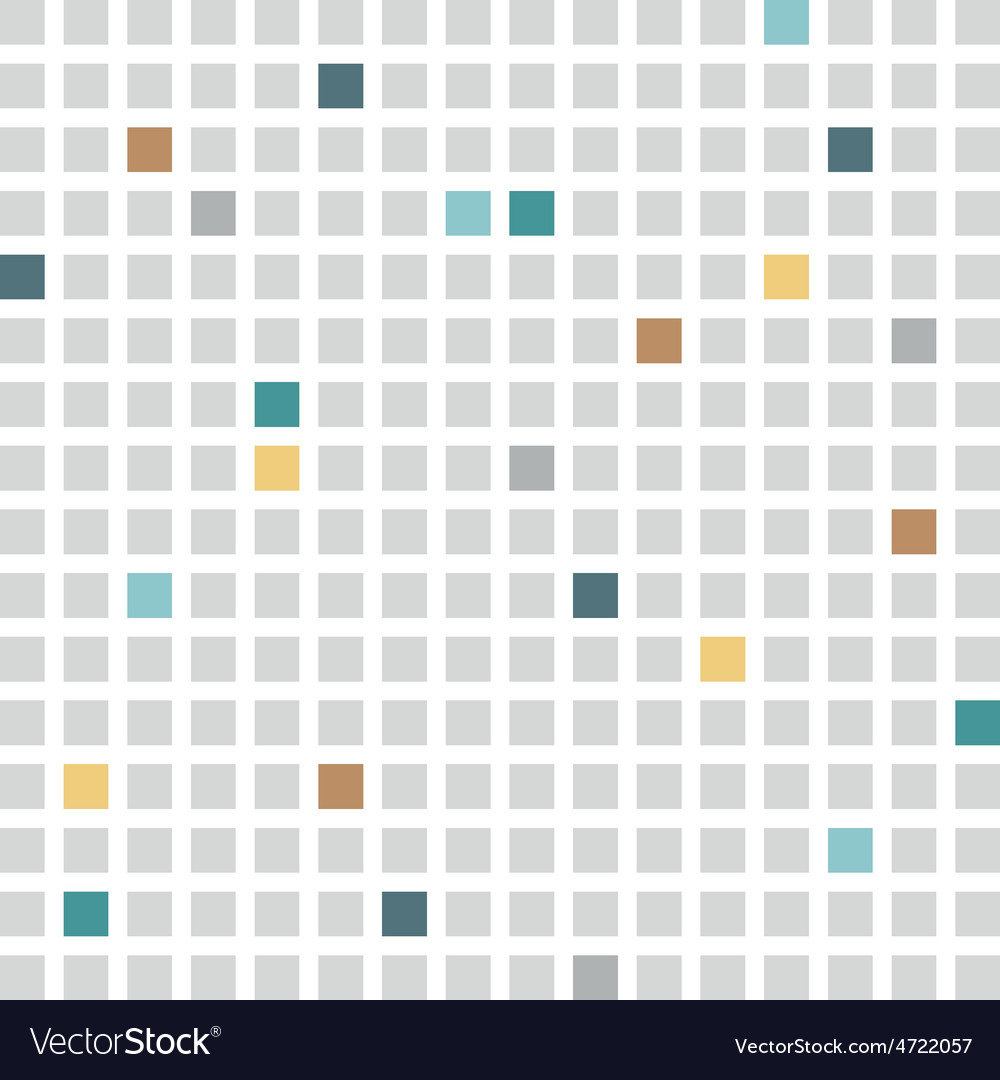 Square seamless pattern Royalty Free Vector Image