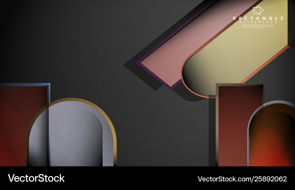 Abstract background round rectangle in brick Vector Image