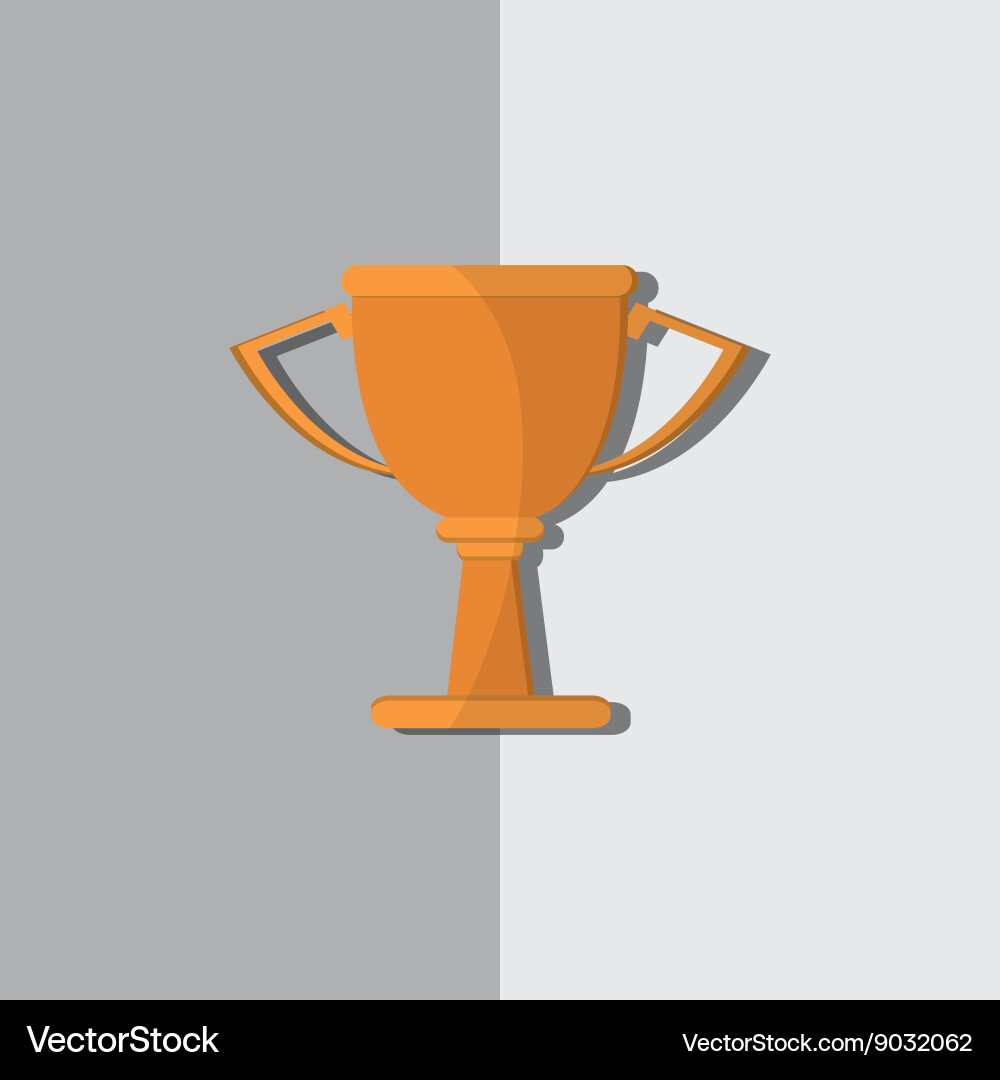Champion design winner icon colorful Royalty Free Vector