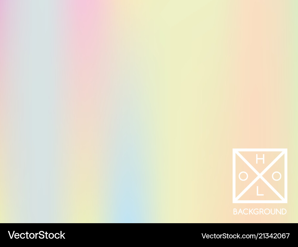 Holographic background holo sparkly cover Vector Image