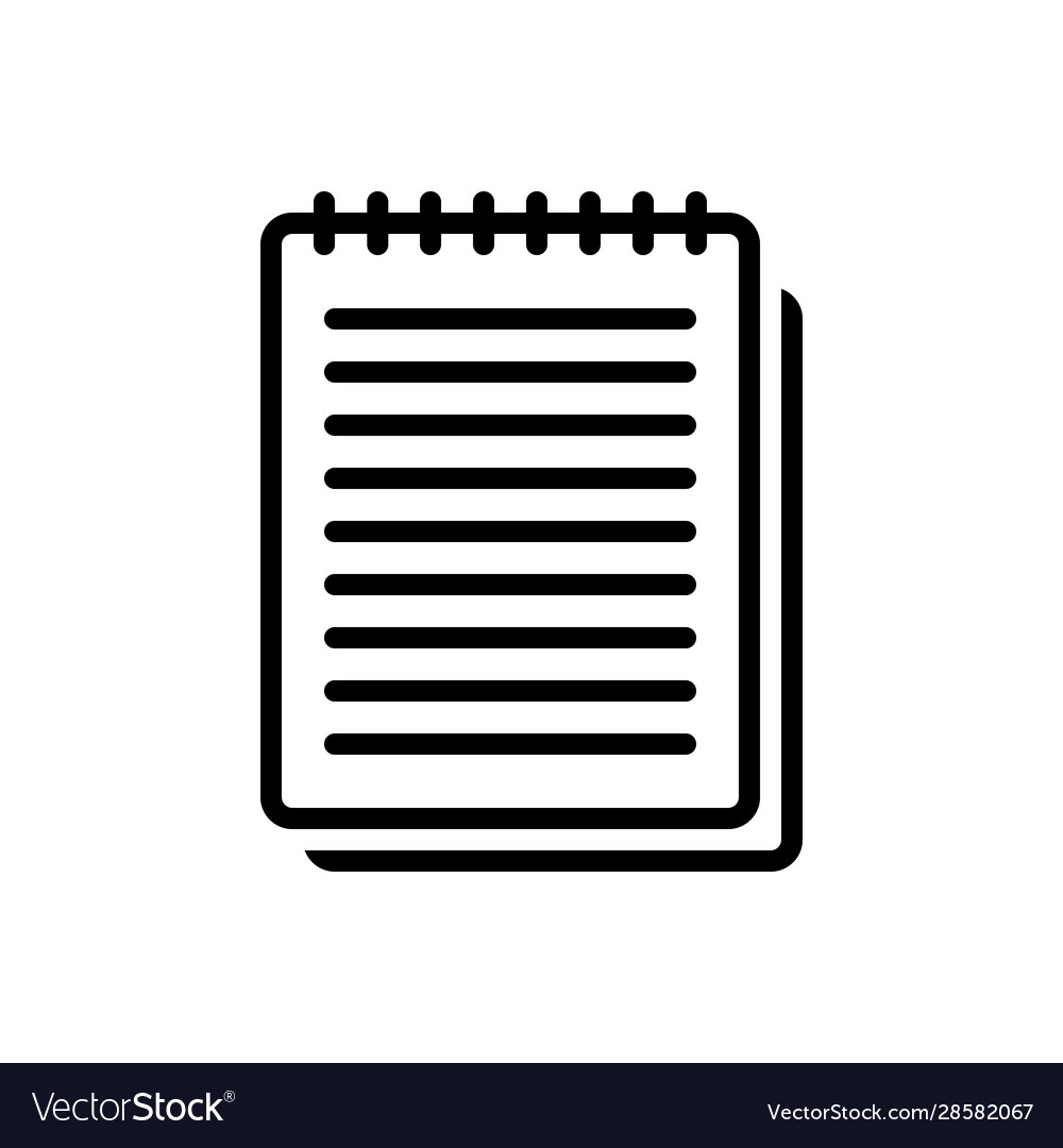 Note Royalty Free Vector Image - VectorStock