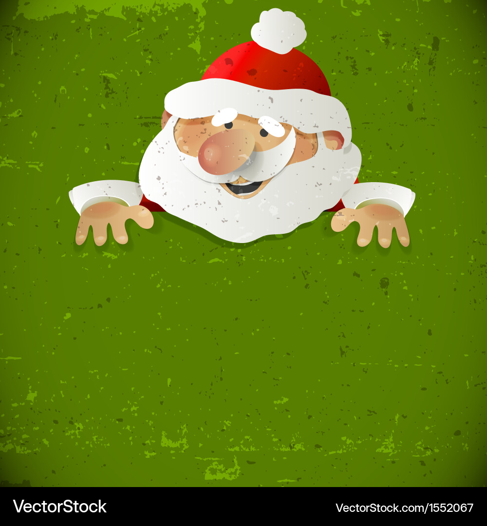 Santa claus with place for your text Royalty Free Vector