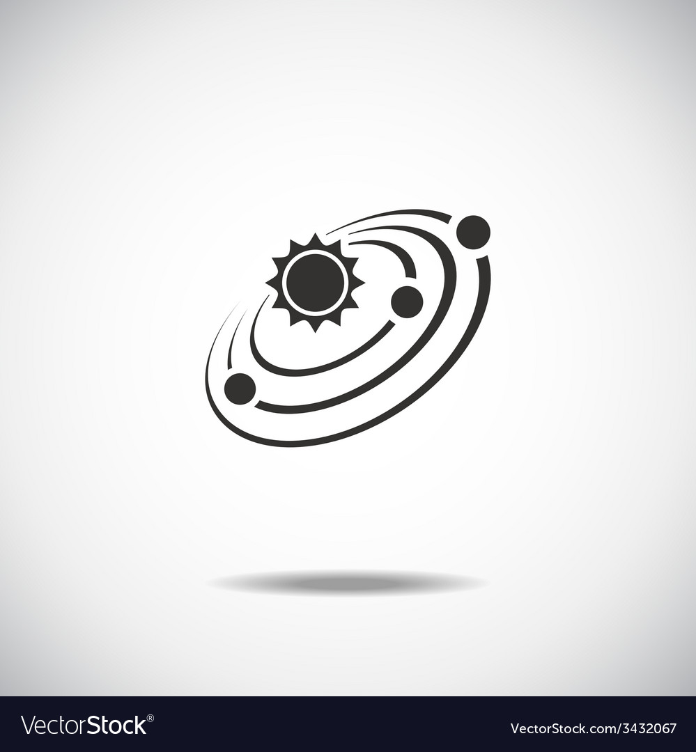 Solar system Royalty Free Vector Image - VectorStock