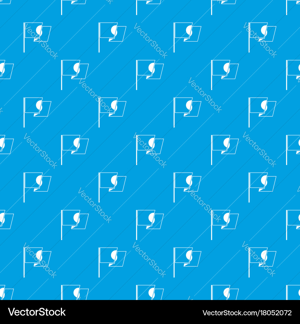 Flag of japan pattern seamless blue Royalty Free Vector