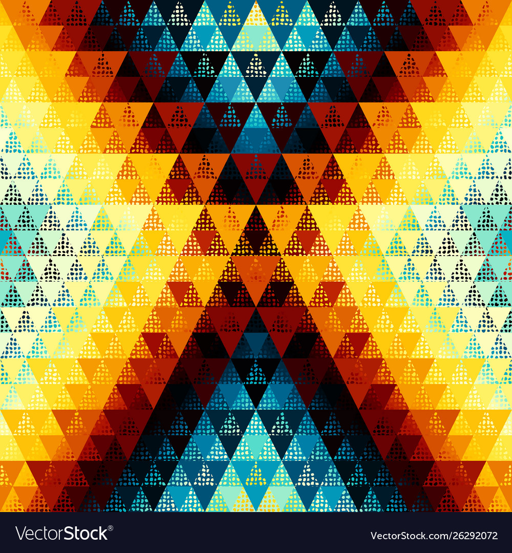 Seamless pattern background a triangles Royalty Free Vector
