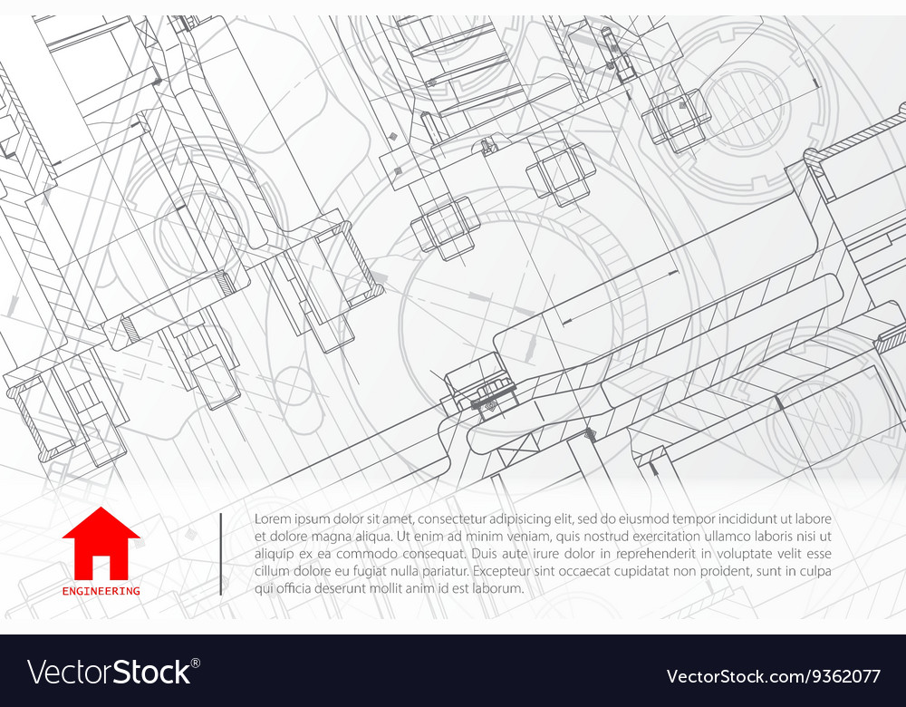 Architect background Royalty Free Vector Image