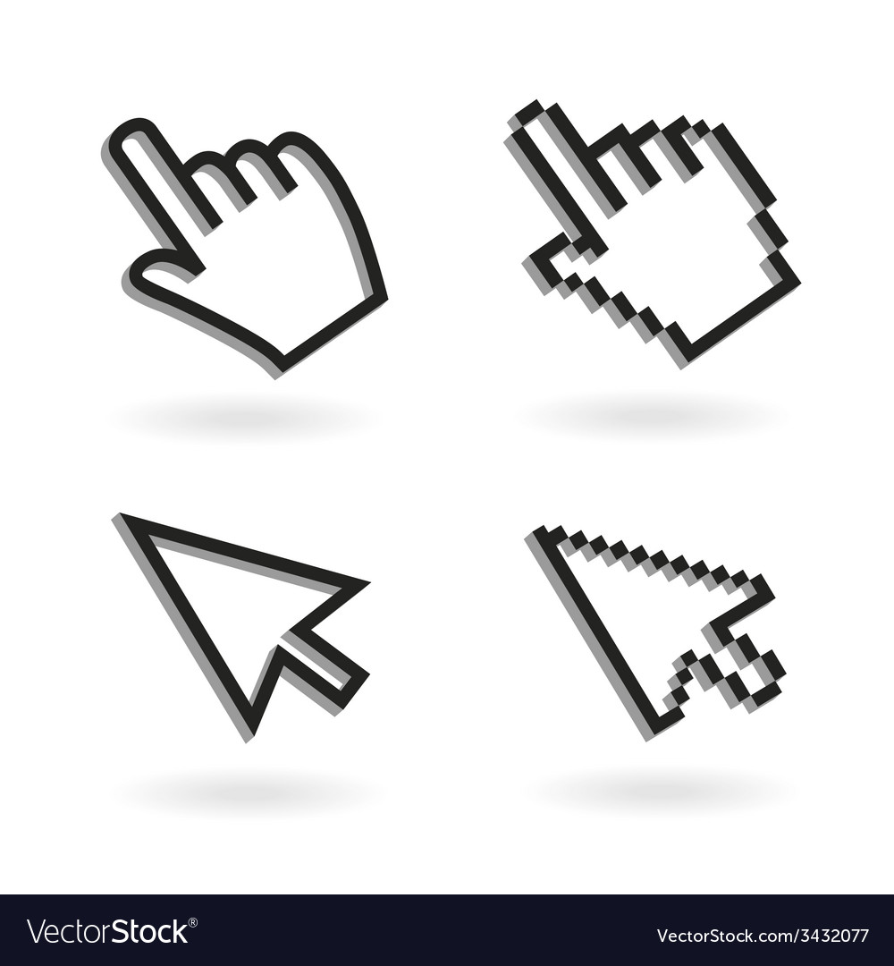 Pointer Royalty Free Vector Image - VectorStock
