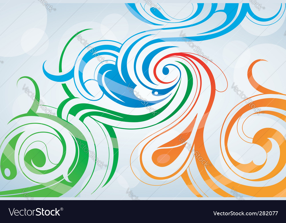 Swirl background Royalty Free Vector Image - VectorStock