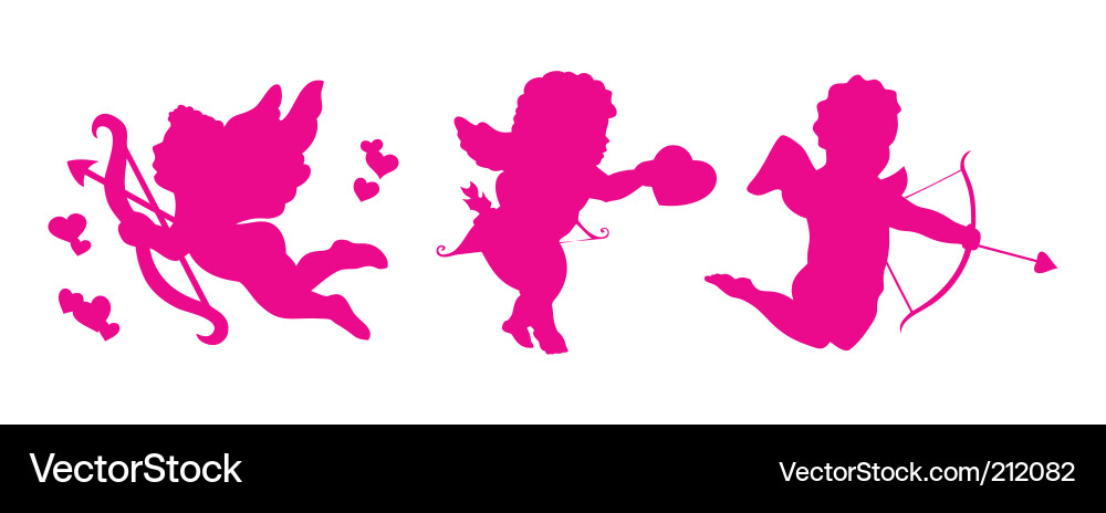 Angel of love Royalty Free Vector Image - VectorStock