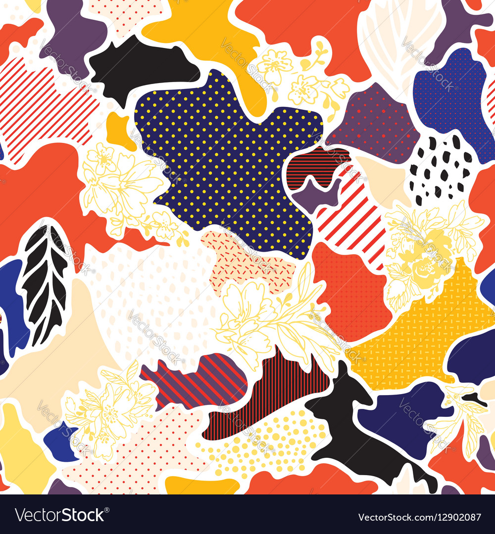 Abstract seamless pattern Royalty Free Vector Image