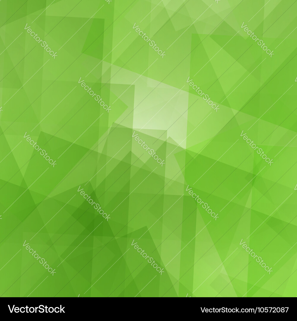 Geometric green pattern Royalty Free Vector Image