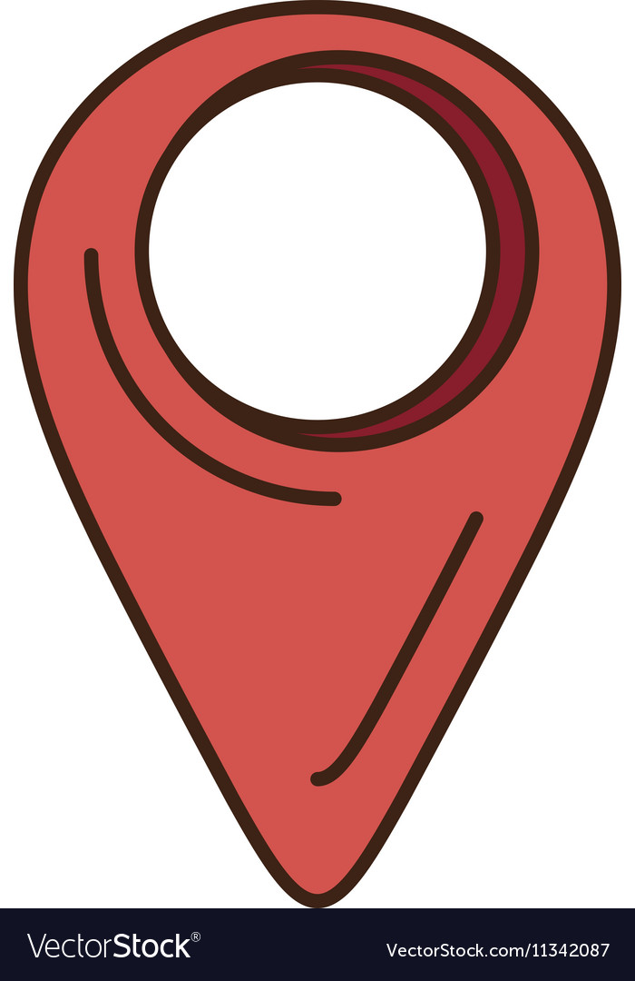 Pin pointer location icon Royalty Free Vector Image Pin pointer location icon Royalty Free Vector Image