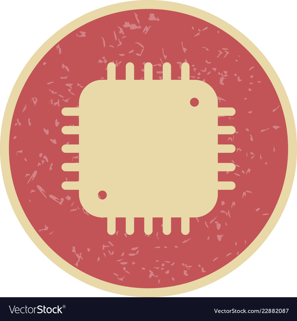 Processor icon Royalty Free Vector Image - VectorStock